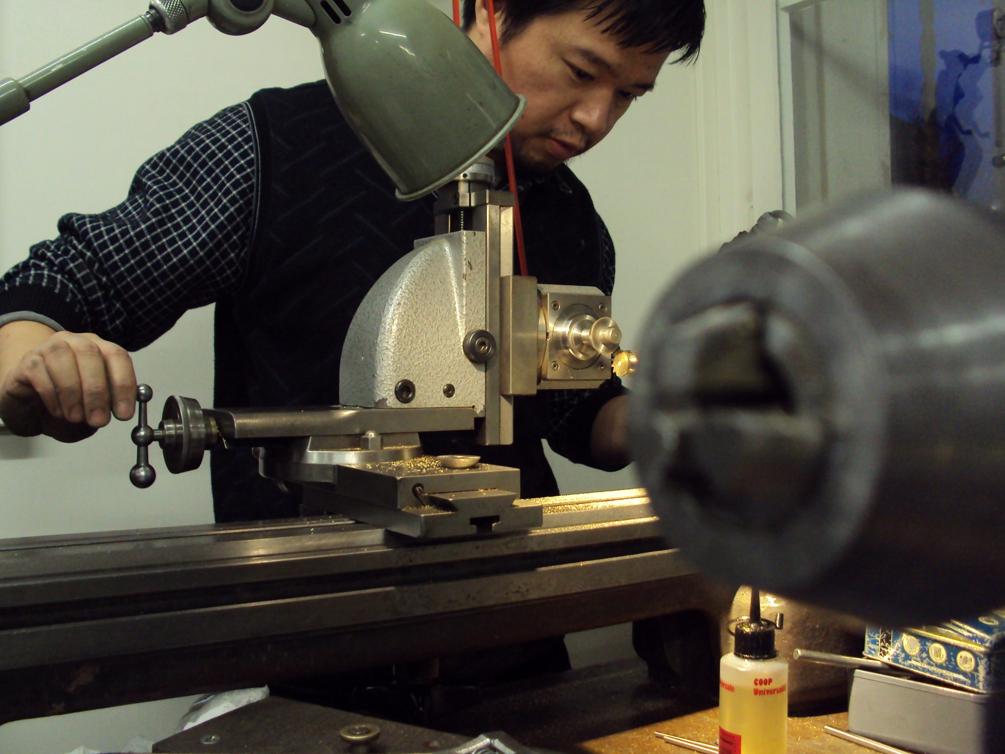 Work at Mr Frank Jutzi studio – GM Watchmaker